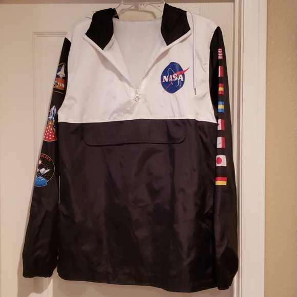 Chemistry | Jackets & Coats | Nasa Nylon Jacket Mens Med | Poshmark